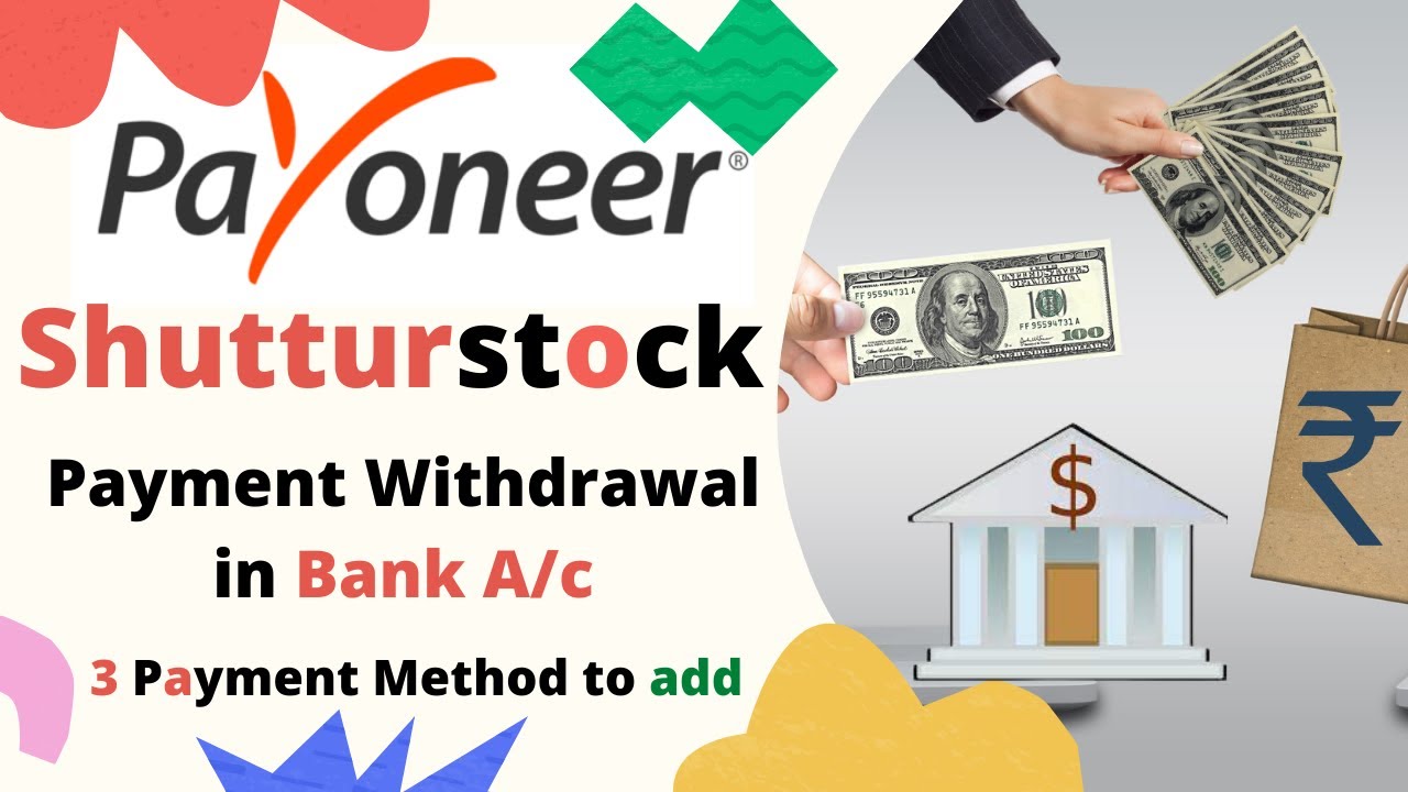 How to setup Payout methord on Shutturstock | Payoneer, paypal and ...