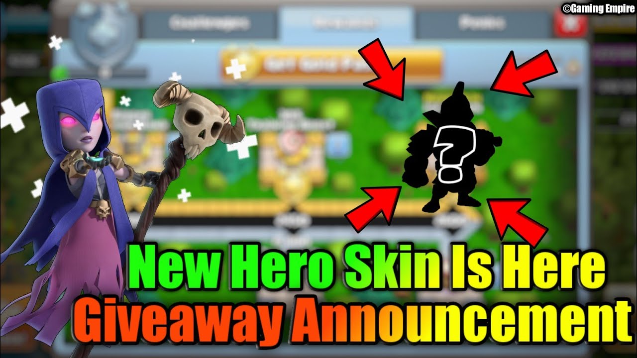 COC UPCOMING DECEMBER SEASON SKIN IS HERE - COC UPCOMING HERO SKIN ...