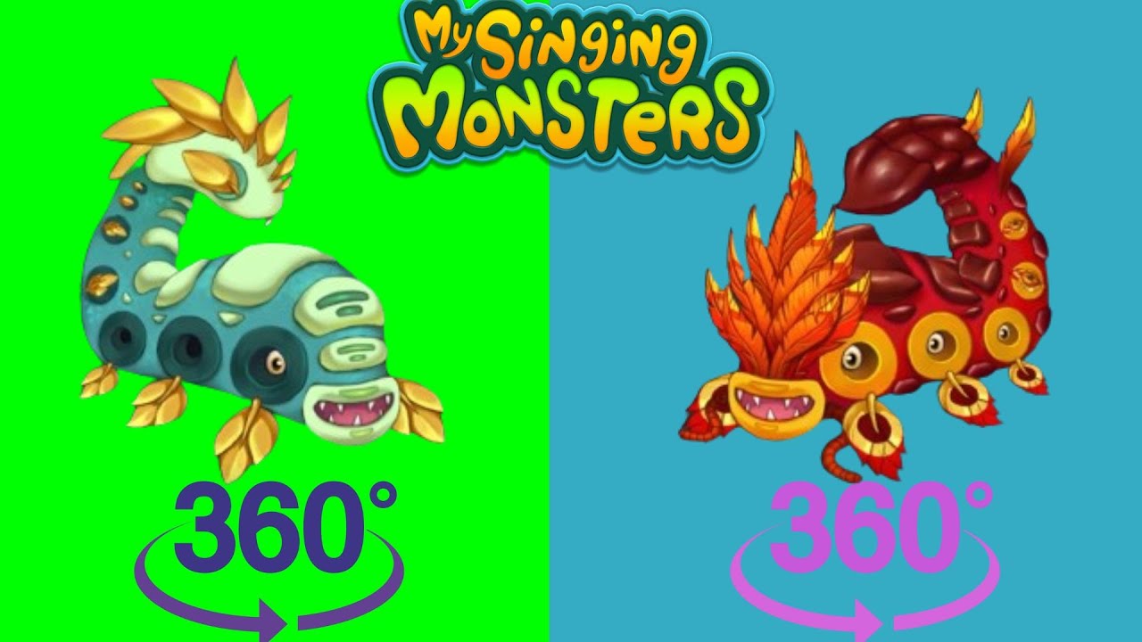 Rare Fleechwurm & Magical Sanctum Dipsters | 360 (My Singing Monsters ...