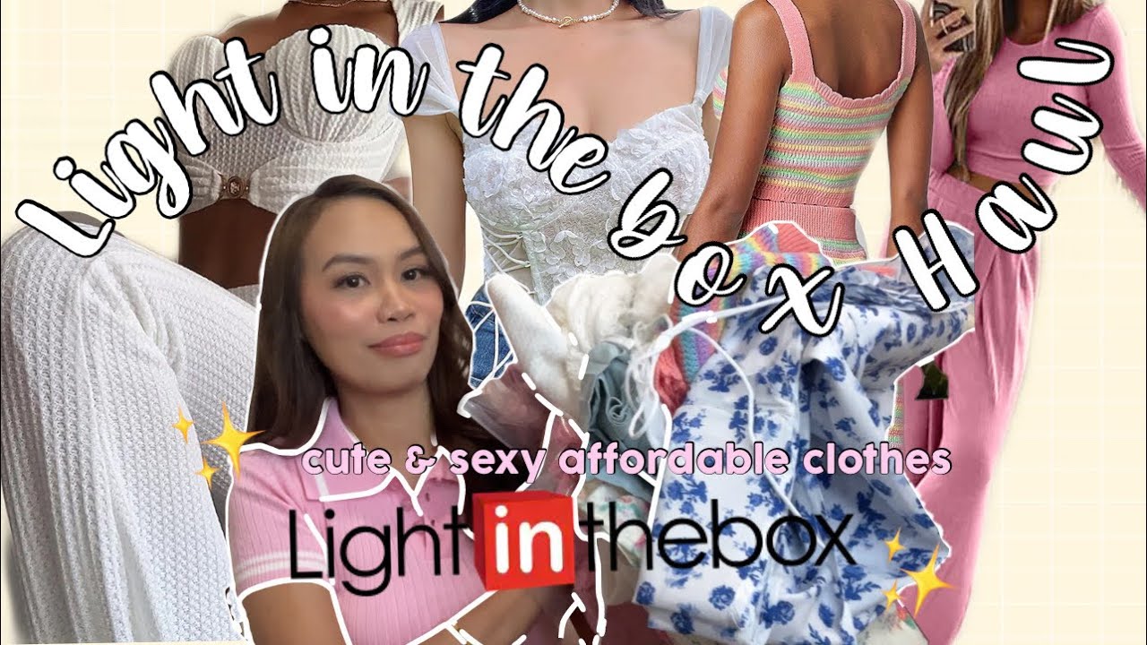 Light in the Box 📦 Haul *affordable trendy clothes 👗and get a 15% off ...
