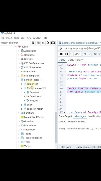 How To Drop Foreign Data Objects In PostgreSQL || Best PostgreSQL Tutorial Shorts - YouTube