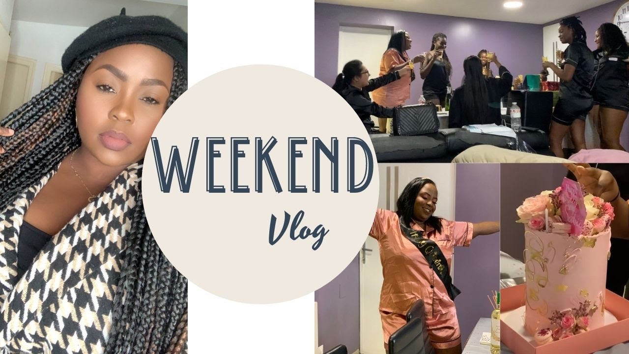 WEEKEND VLOG: GET READY WITH ME, SLUMBER PARTY - YouTube
