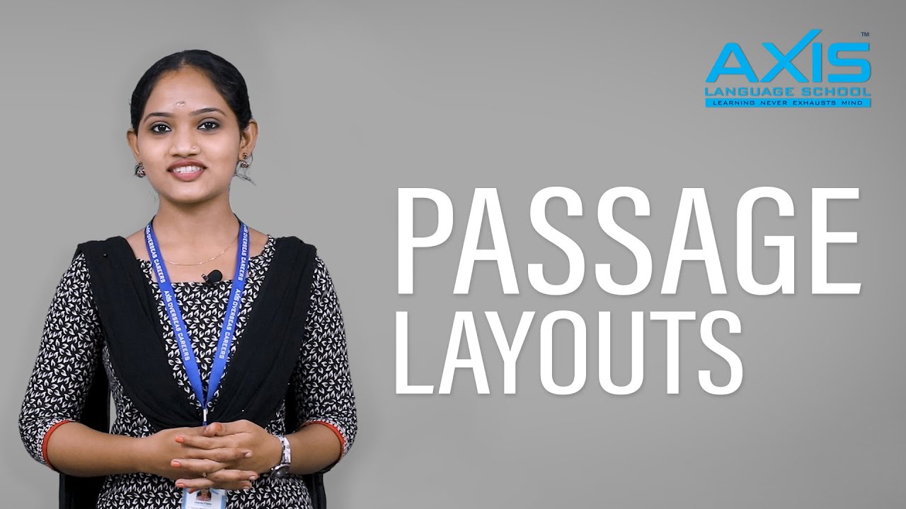 Passage Layouts | Axis Language School - YouTube