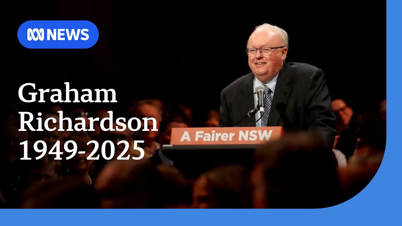 Former Labor minister Graham Richardson dead at 76 | ABC NEWS - YouTube
