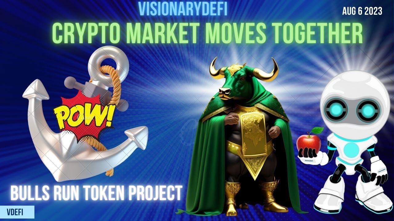 How The Crypto Market Moves Together Bulls Run Token Project - YouTube