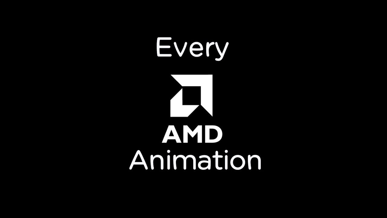 AMD Logo Animation History (2004-2021) - YouTube