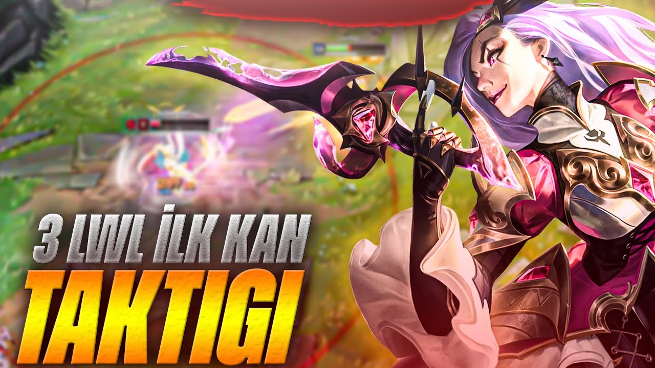3 LVL İLK KAN ALMA TAKTİĞİ ! - YouTube
