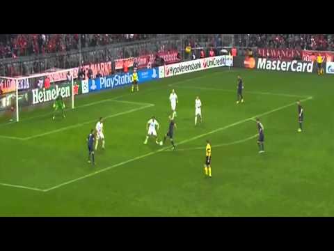 Franck Ribery Second Goal - Bayern Munich 3-0 Plzen HD