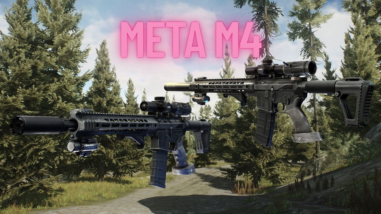 The Best Meta M4 With The New Attachment Changes | Escape From Tarkov ...