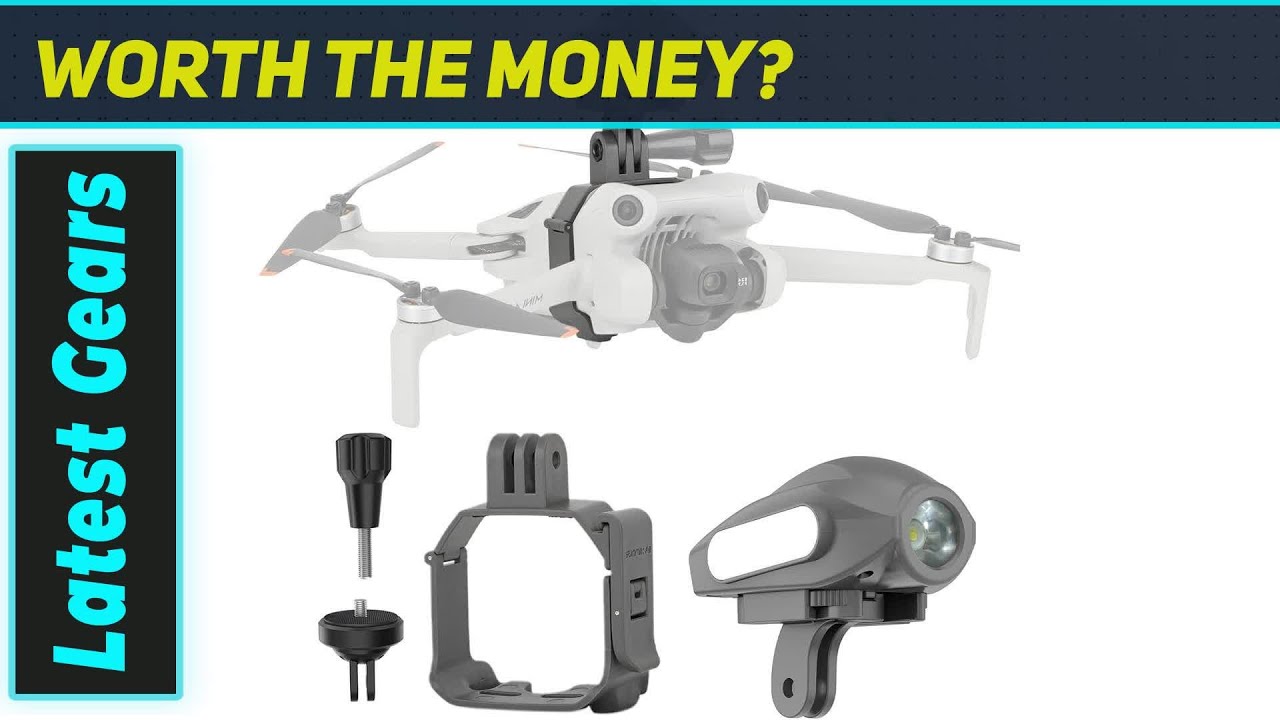 DJI Mini 4 Pro Essential Night Light & Strobe Accessory - YouTube