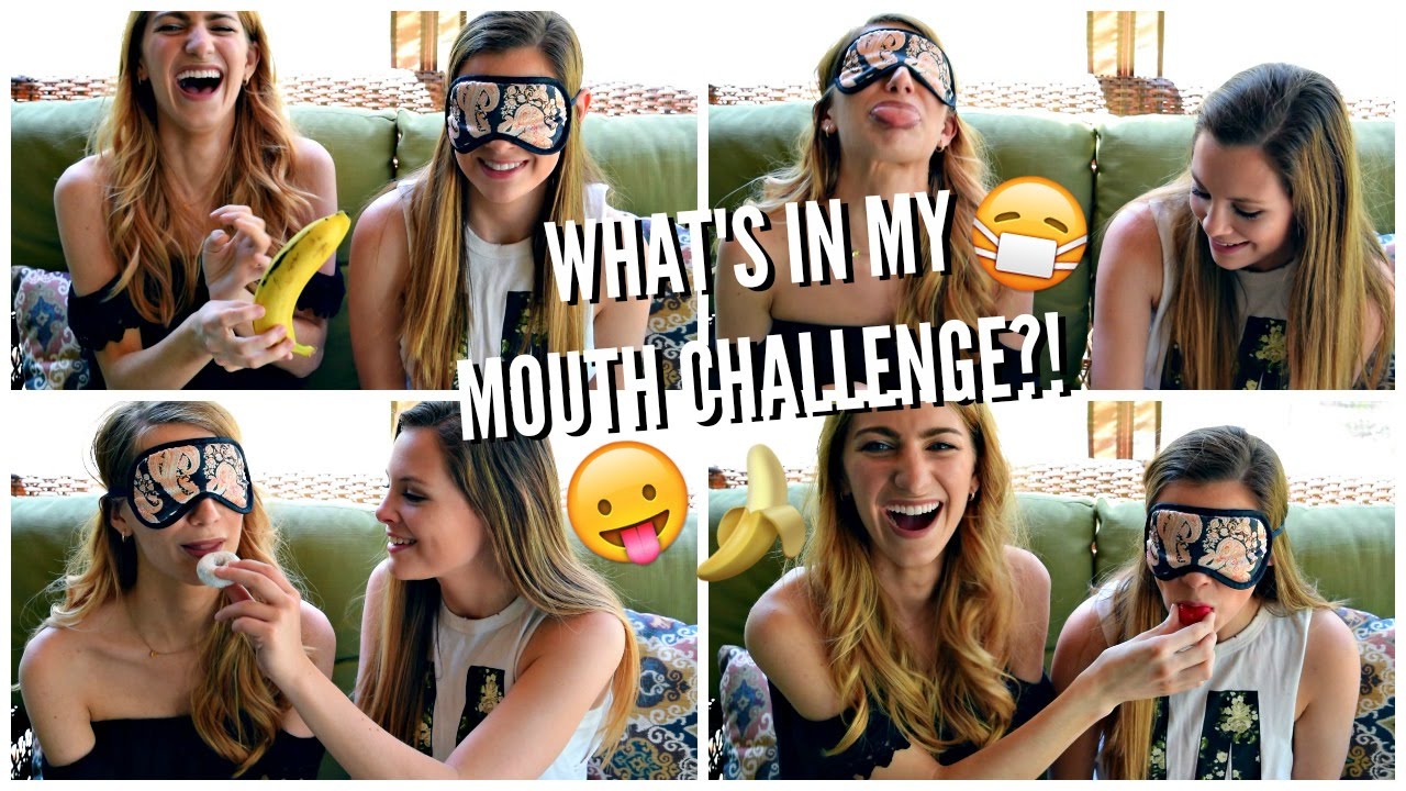 Whats In My Mouth Challenge Youtube