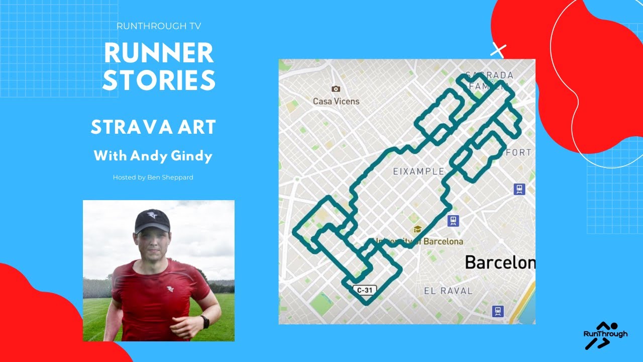 Strava Art with Andy Gindy I RunThrough TV - YouTube