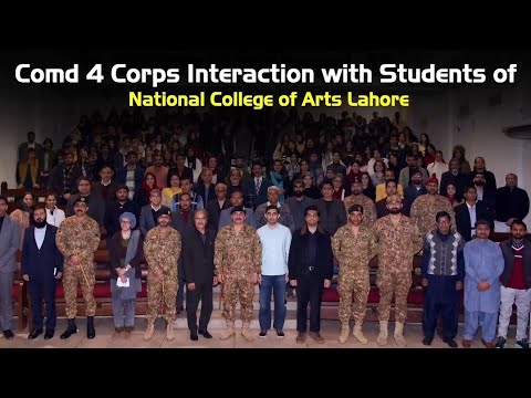 Lahore Corps Commander Visits National College of Arts, Lahore | ISPR ...