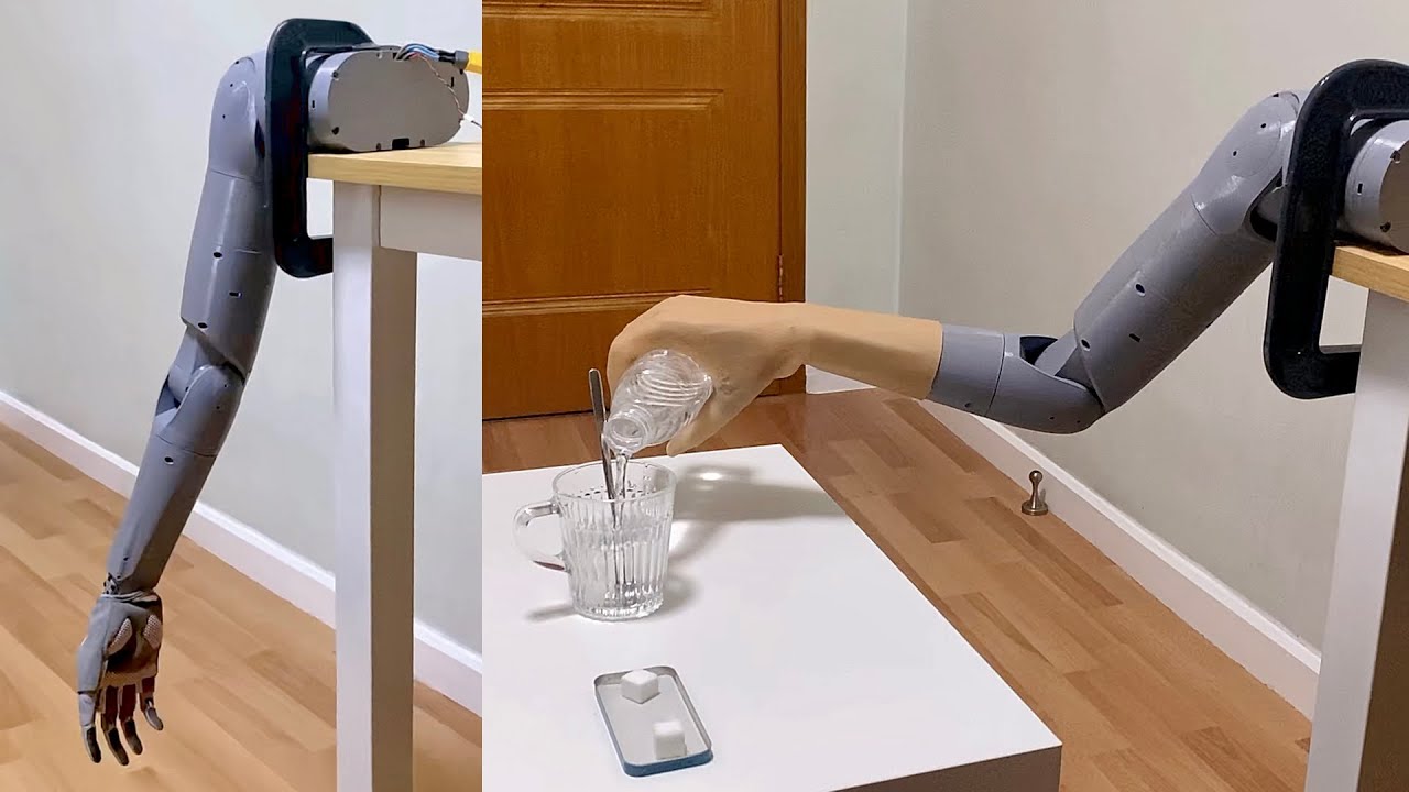 Humanoid Robotic Arm Performance Demo: Agility, Grasping, Payload ...