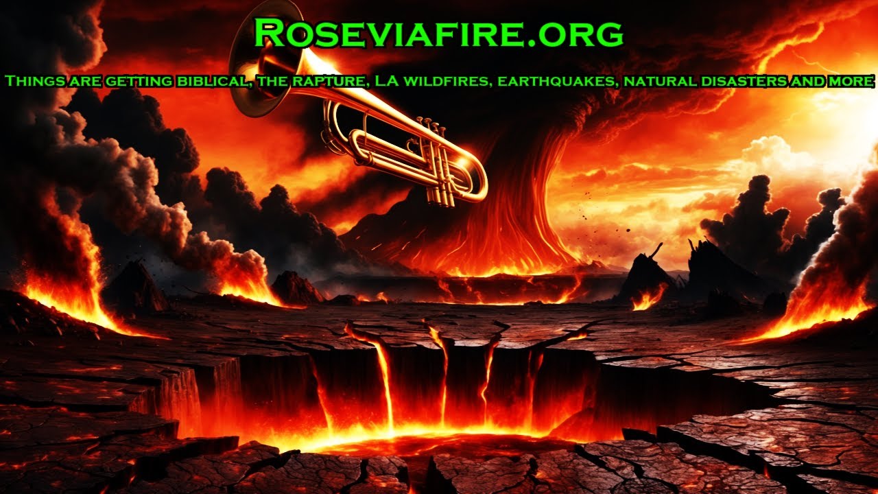 Things are getting biblical, the rapture, LA wildfires, earthquakes ...