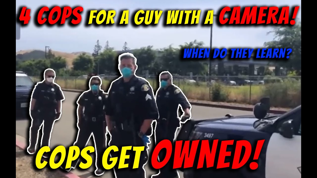 FOUR Cops For A Camera! When Cops Get Owned! - YouTube