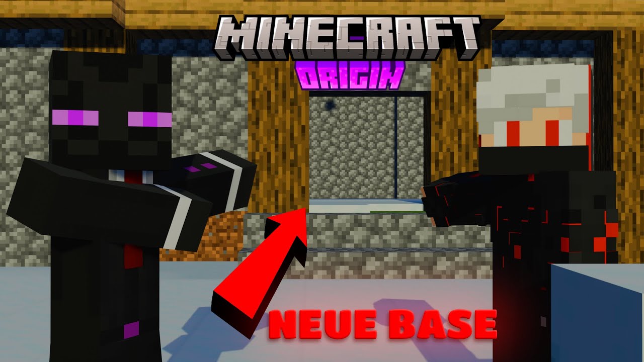 ALEX & ENDER BAUEN IHRE 1. BASE | Minecraft Origin - YouTube