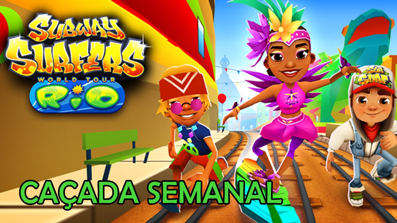 Subway Surfers Rio #2 - 6 Headstarts - YouTube