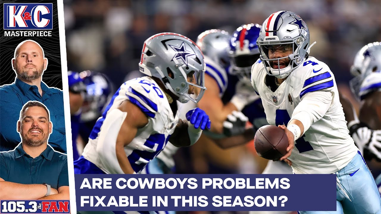 Are the #cowboys Problems Fixable THIS Season? | K&C Masterpiece - YouTube