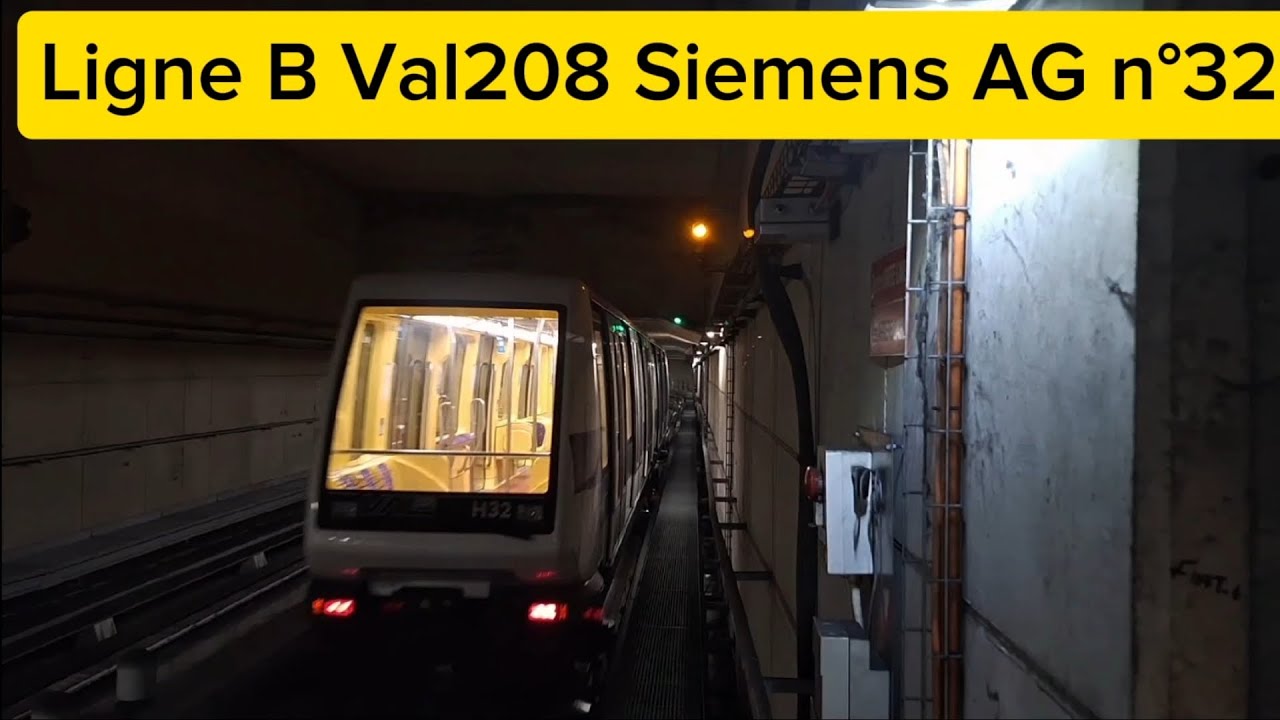Tisséo - Val208 Siemens AG n°32 trajet complet Borderouge-Ramonville ...