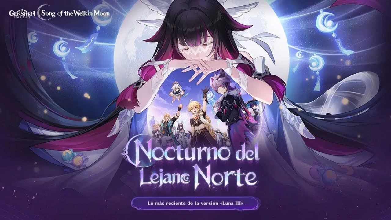 🟢Genshin impact «Luna III» 🟢 Evento «Nocturno del Lejano Norte» 👀 👍 ...