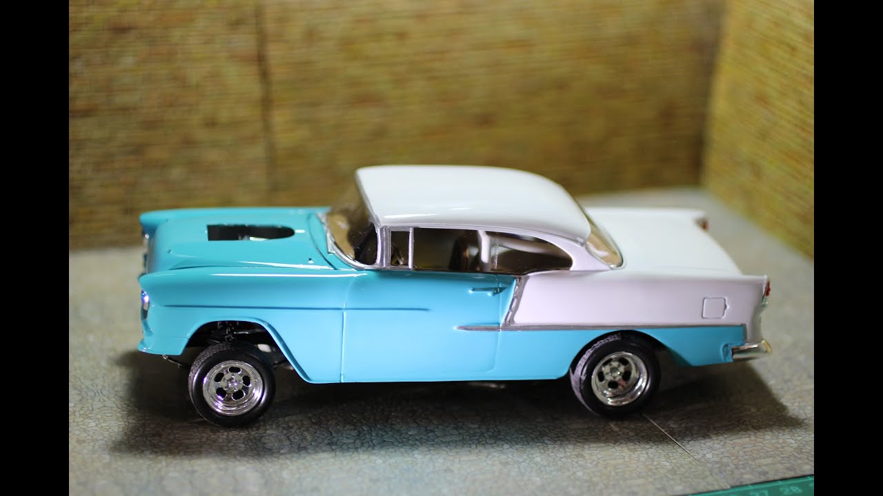 1955 Chevy Gasser 1:24 Scale Model - YouTube