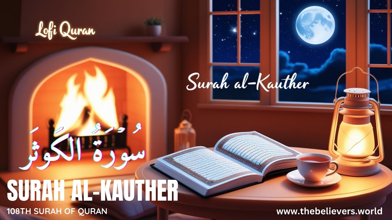 THE NOBLE QURAN CHAPTER 108 (Surah Al-Kauther) 💕💕💕 |Complete Quran| # ...