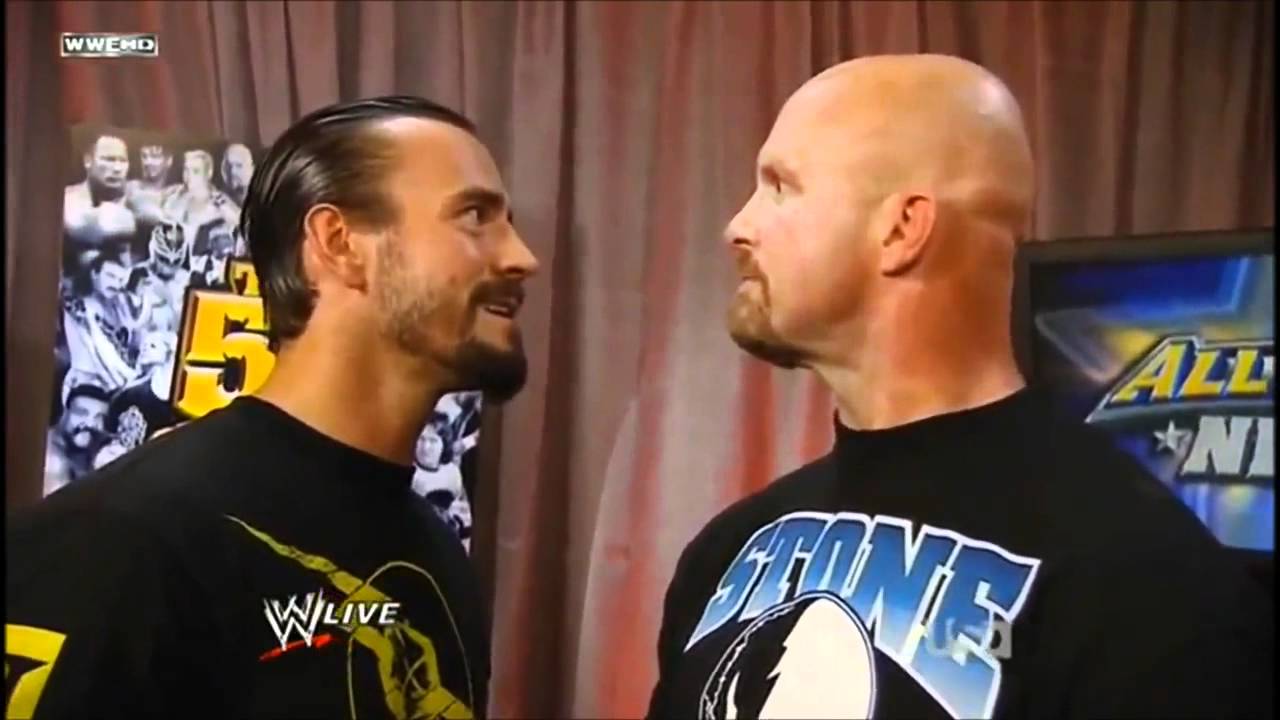 WWE Stone Cold meets CM Punk HD - YouTube