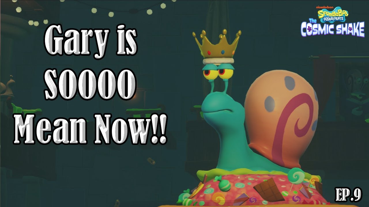 Gary is the MONSTER?!? - SpongeBob SquarePants Cosmic Shake Gameplay EP ...