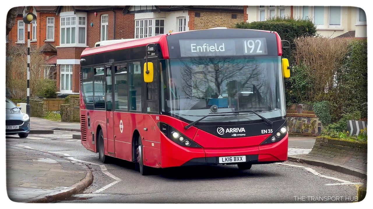 *Routes 191 & W8 on diversion* Buses in Enfield Town. 16th March 2023 ...