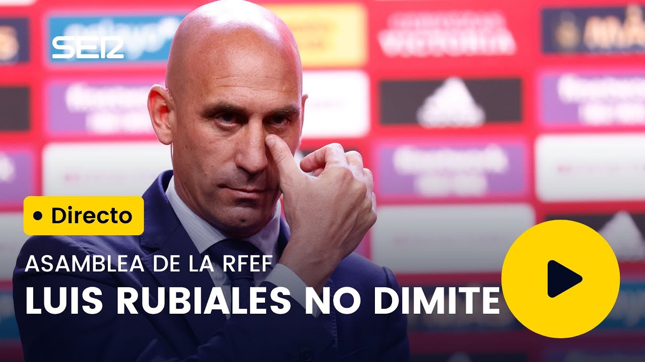 🚨 LUIS RUBIALES NO DIMITE | REACCIONES a la Asamblea extraordinaria de ...