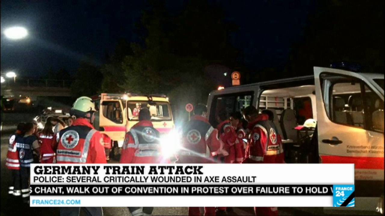 Germany: several people injured after man attacks train passengers with ...