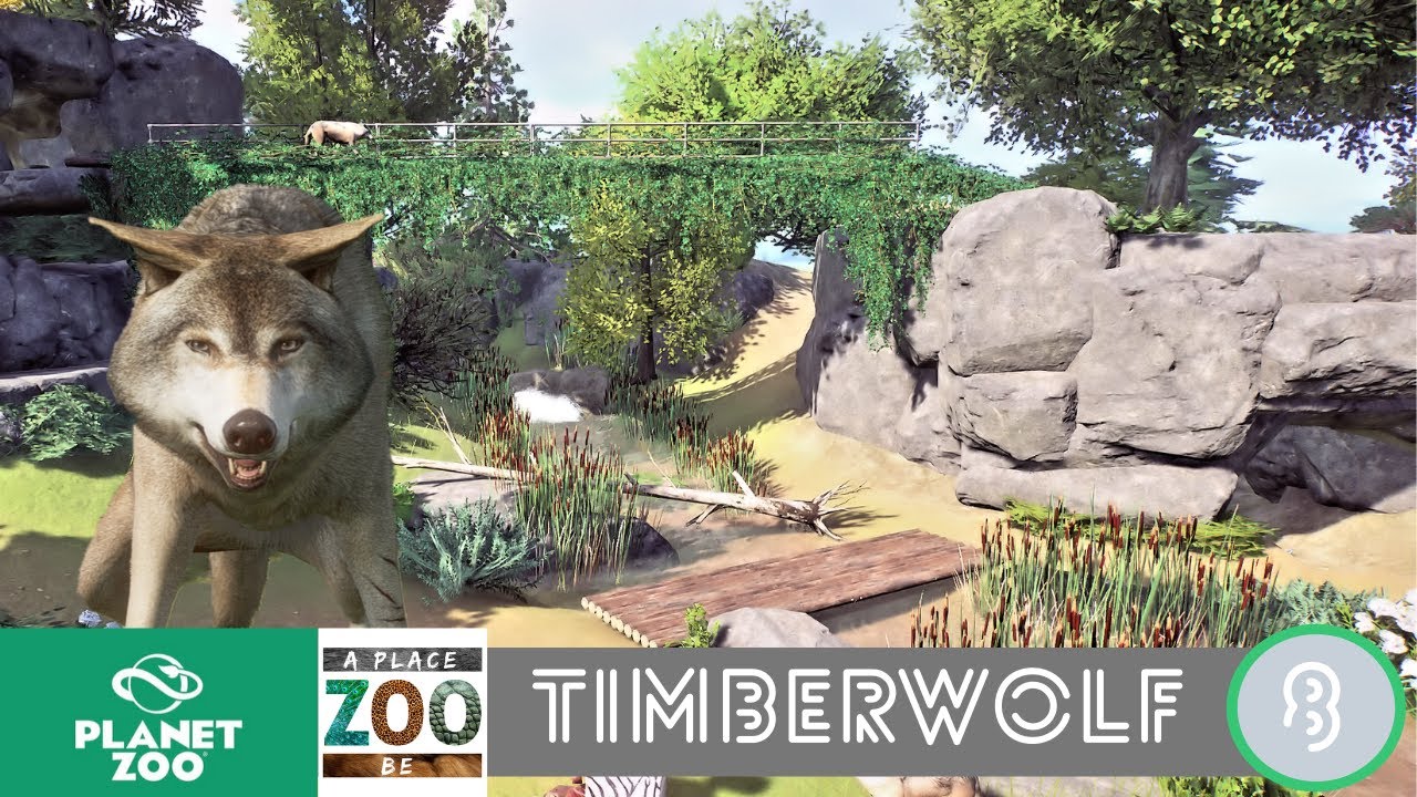 Timber Wolves Jungle - Planet Zoo Franchise - SE0108 - YouTube