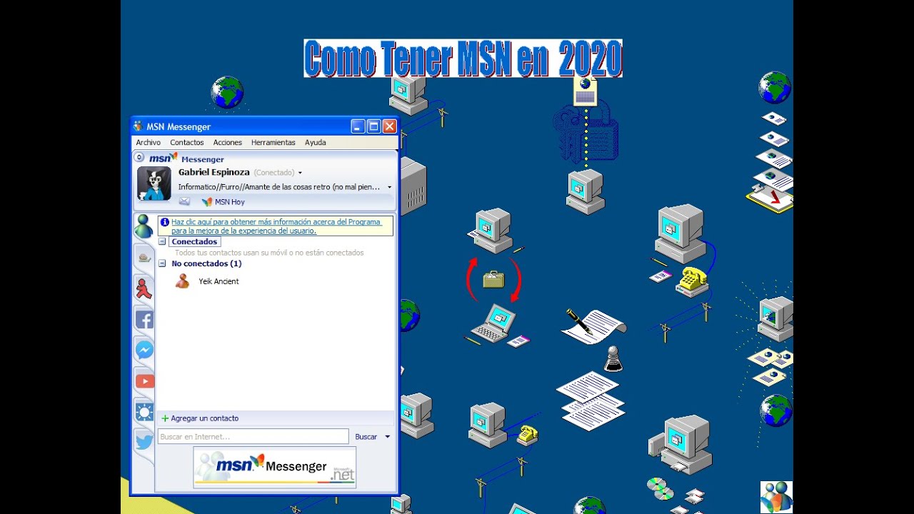 Como Tener MSN en 2020 - YouTube