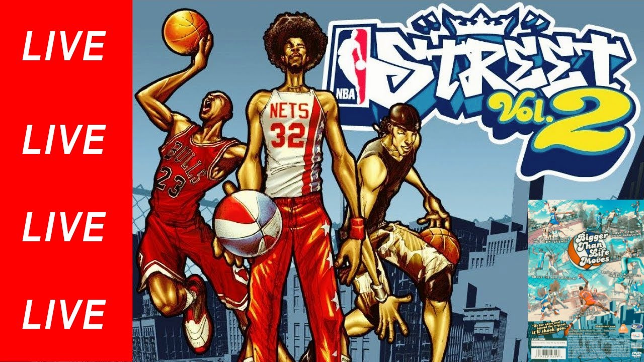 🔴(LIVE)🔴 NBA Street Vol. 2! (Be a Legend) Street School & Character ...