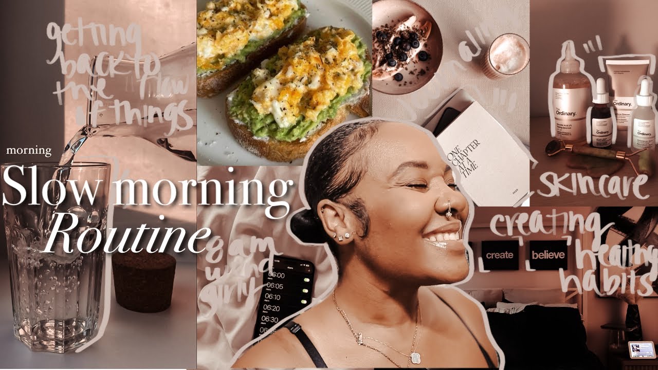 Slow 8am Weekend Morning Routine l getting back into the flow of things ...