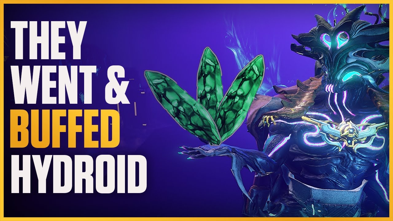 Warframe: They Buffed Hydroid - Green Archon Hydroid! - YouTube