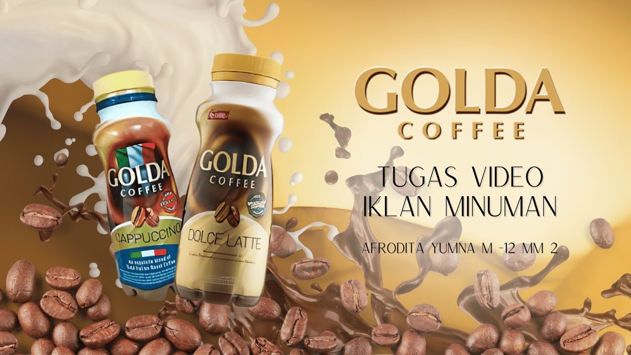 Golda Coffee | Tugas Video Iklan Minuman TAV - YouTube