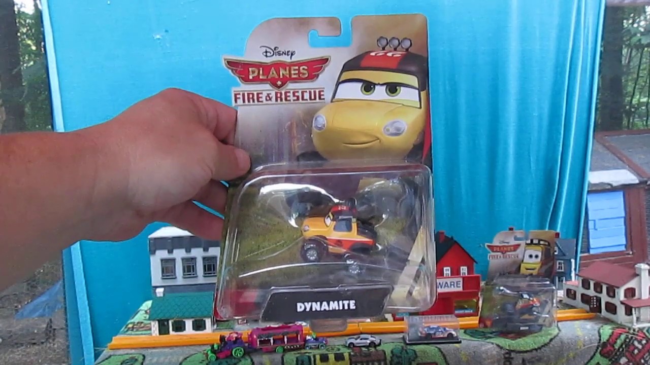 Unboxing a Disney Planes Fire & Rescue DYNAMITE 4x4 Review - YouTube