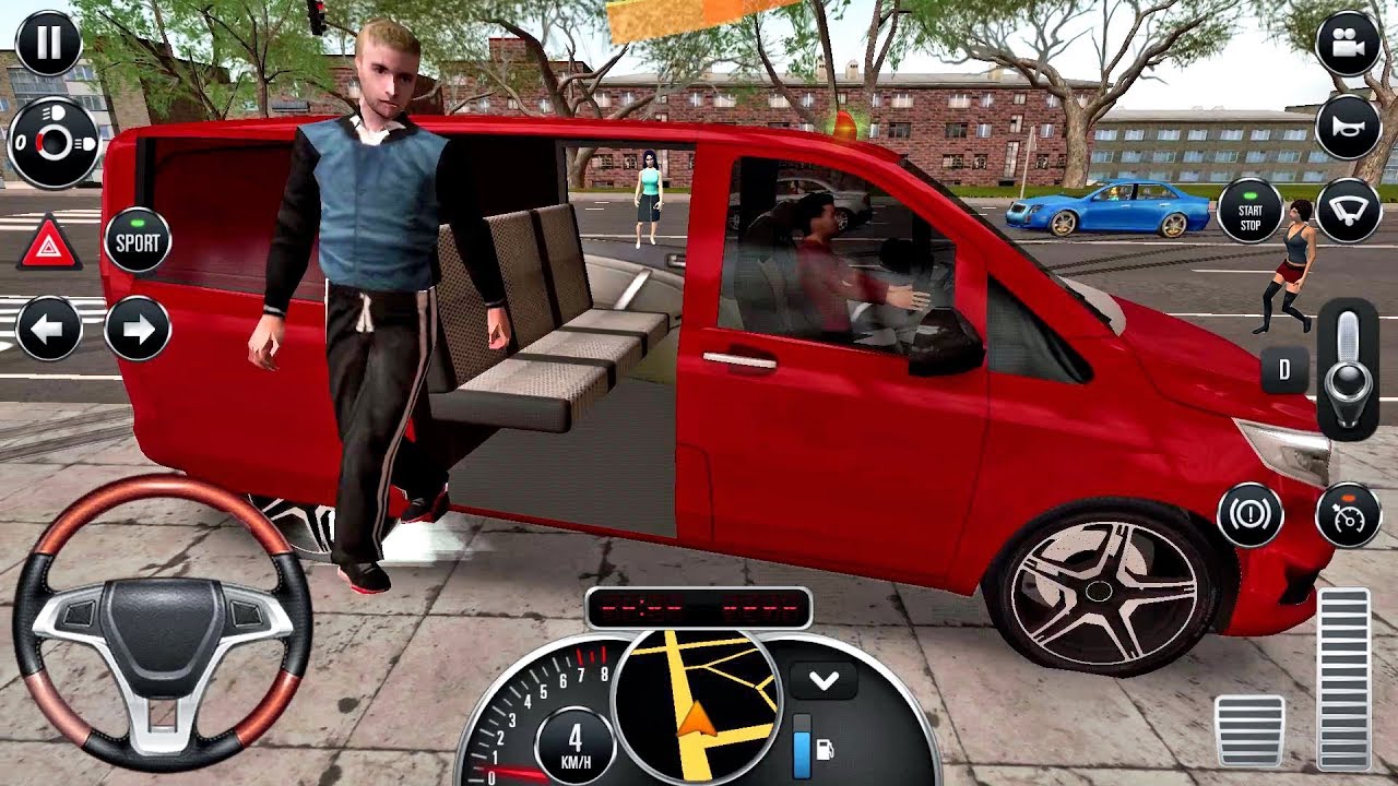 Taxi Sim 2016 #21 - CRAZY DRIVER! Taxi Game Android IOS gameplay - YouTube