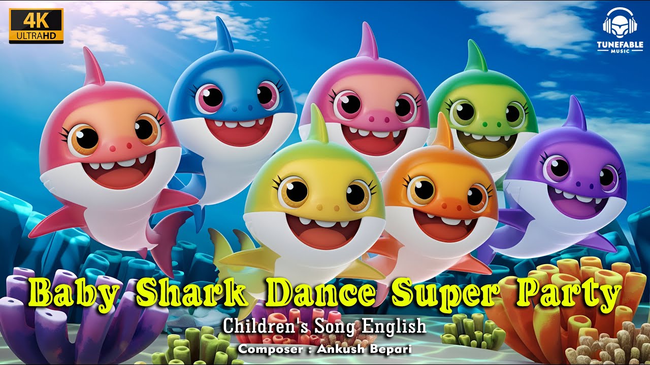 Baby Shark Dance Super Party | Children's Song English - YouTube