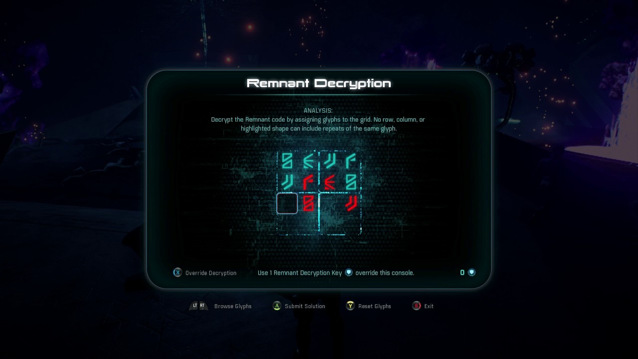 Remnant Tiller Decryption Mass Effect Andromeda - YouTube