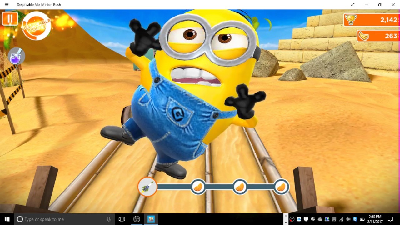 minion rush #8 the desert - YouTube