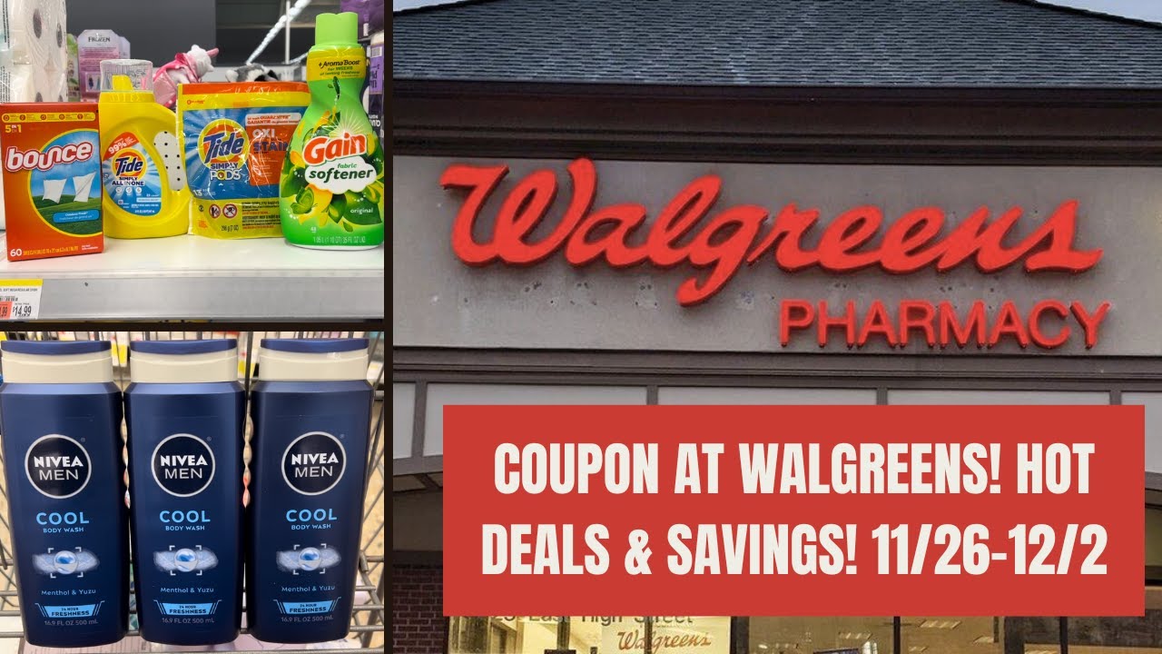 Walgreens Couponing Deals! Hot Deals & Savings! |11/26-12/2| ALL ...