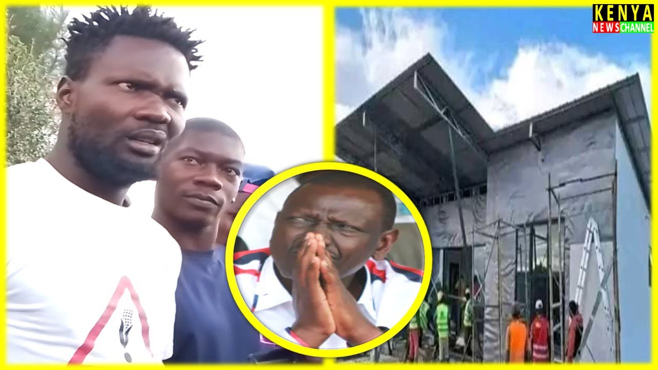 KELVIN KIPTUM HOUSE CONSTRUCTION - Angry Omosh One Hour Lectures Ruto ...