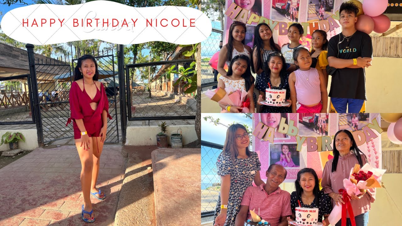 Celebrating 17th Birthday of my Daughter @ Guanzon Beach Resort Naga ...