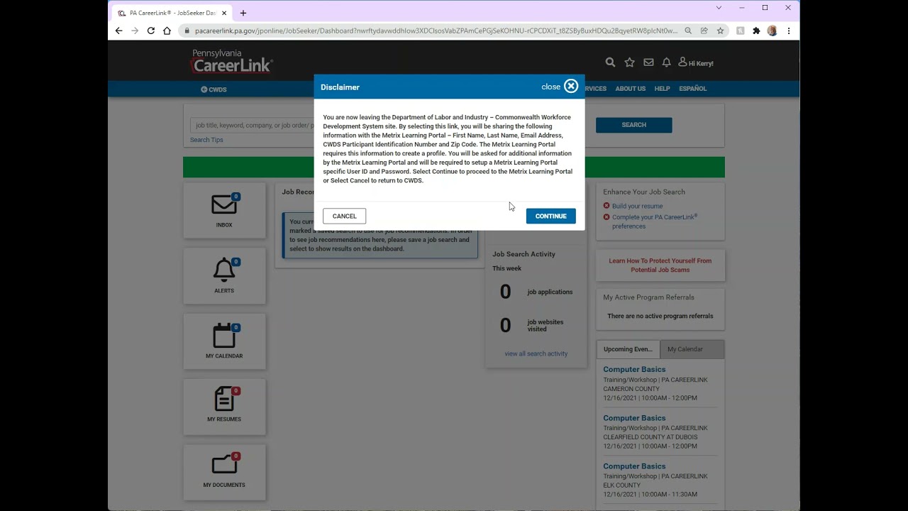 Register for SkillUp PA using your PA CareerLink Account - YouTube