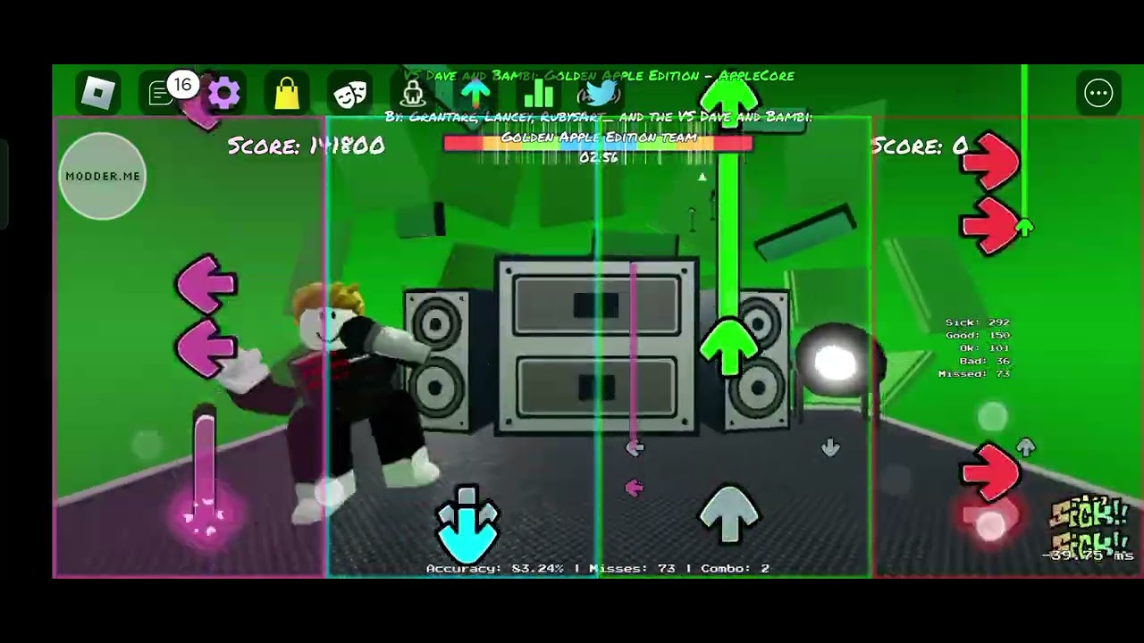 playing applecore in funky Friday - YouTube