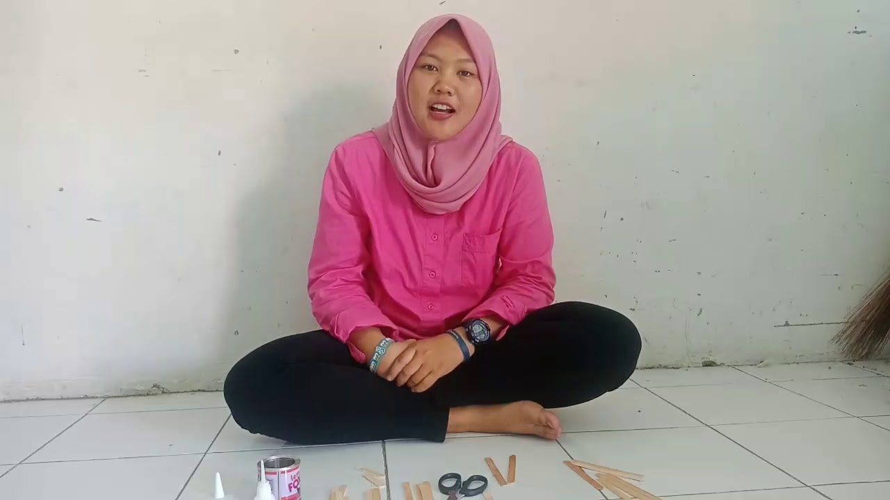 Ide kreatif (pigora dari stik eskrim) - YouTube