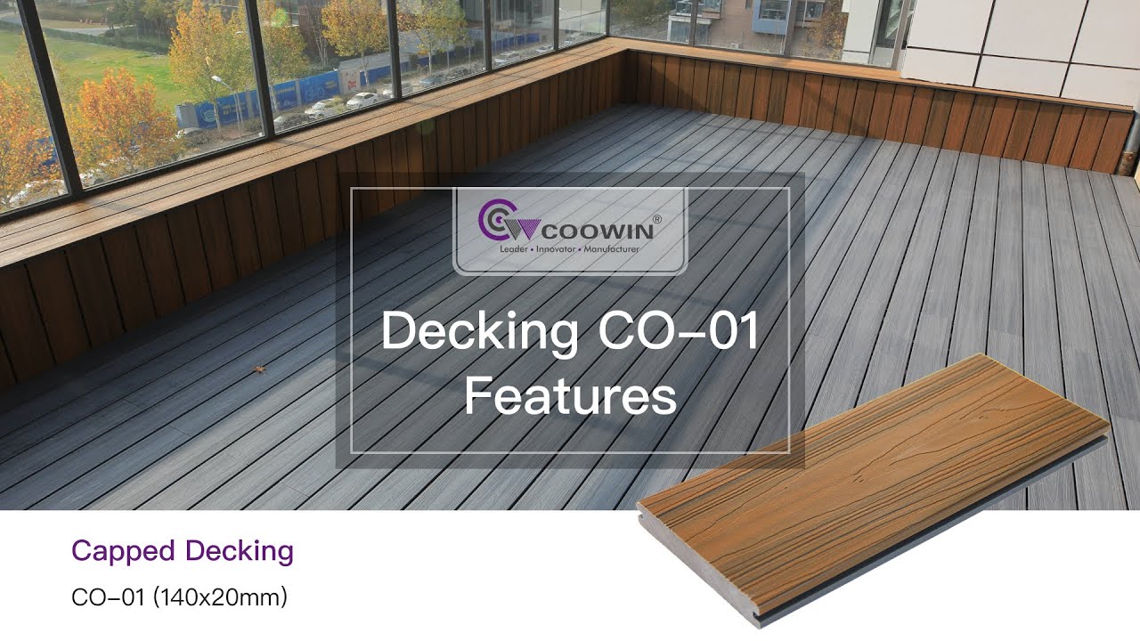 COOWIN® Cappe Composite Decking—CO-01 - YouTube